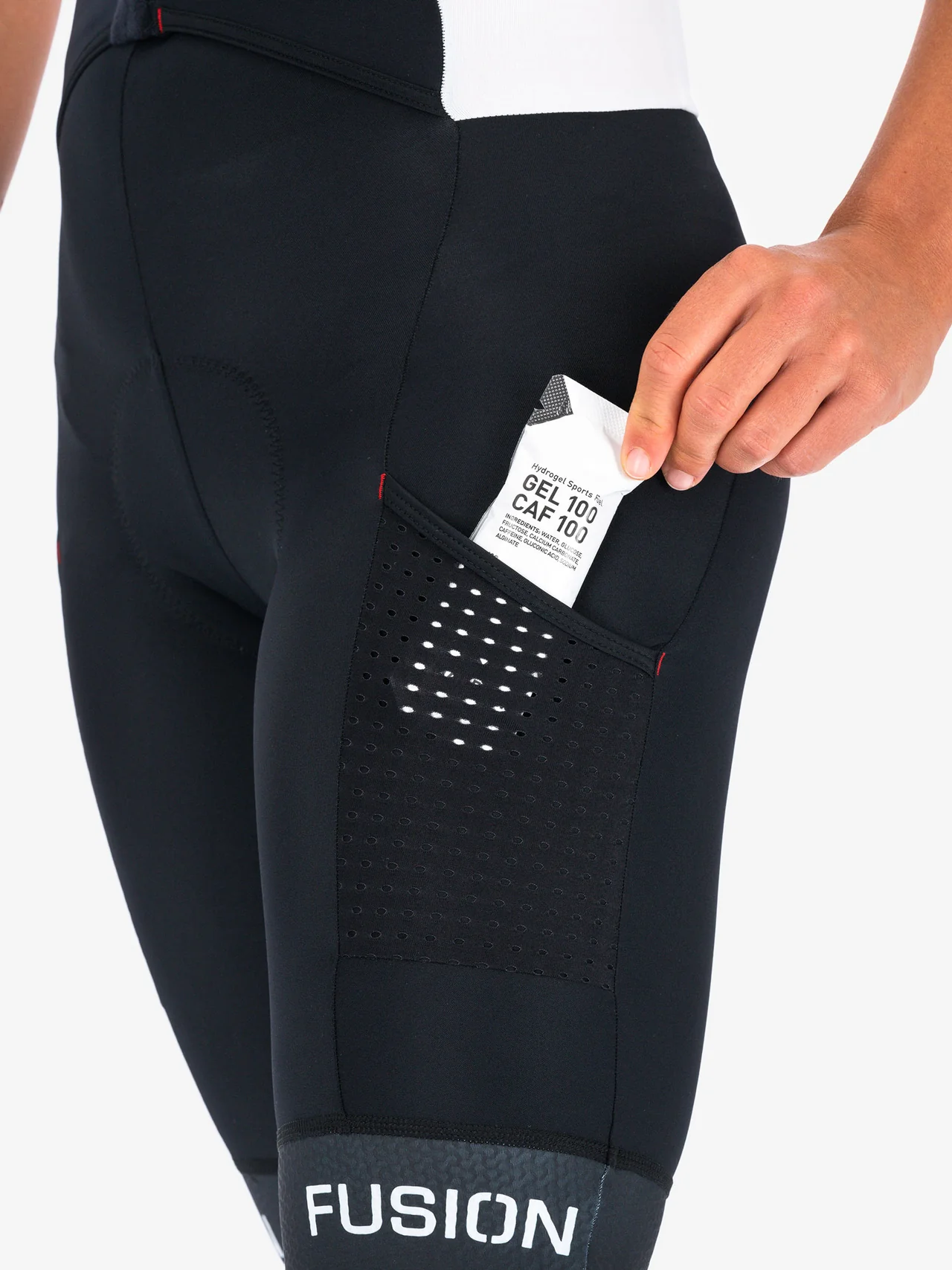 Fusion TEMPO! Three Tri Suit Black - Unisex Triathlon Suit