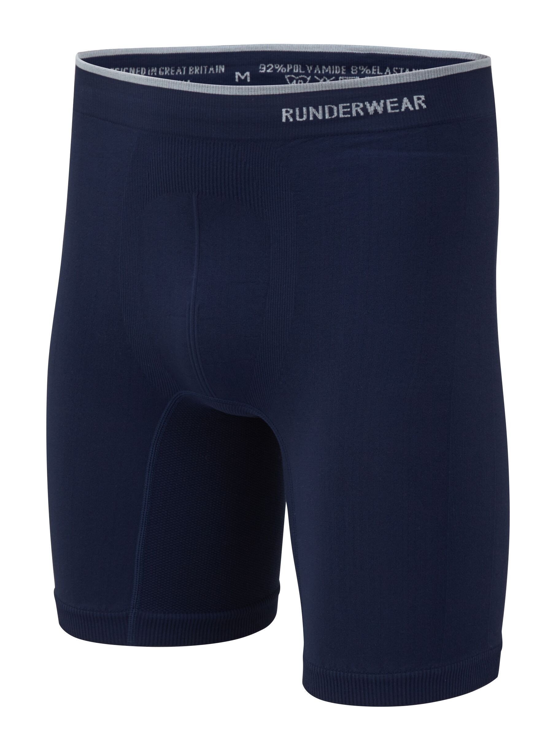 Runderwear Men's Long Boxer Navy - Sported