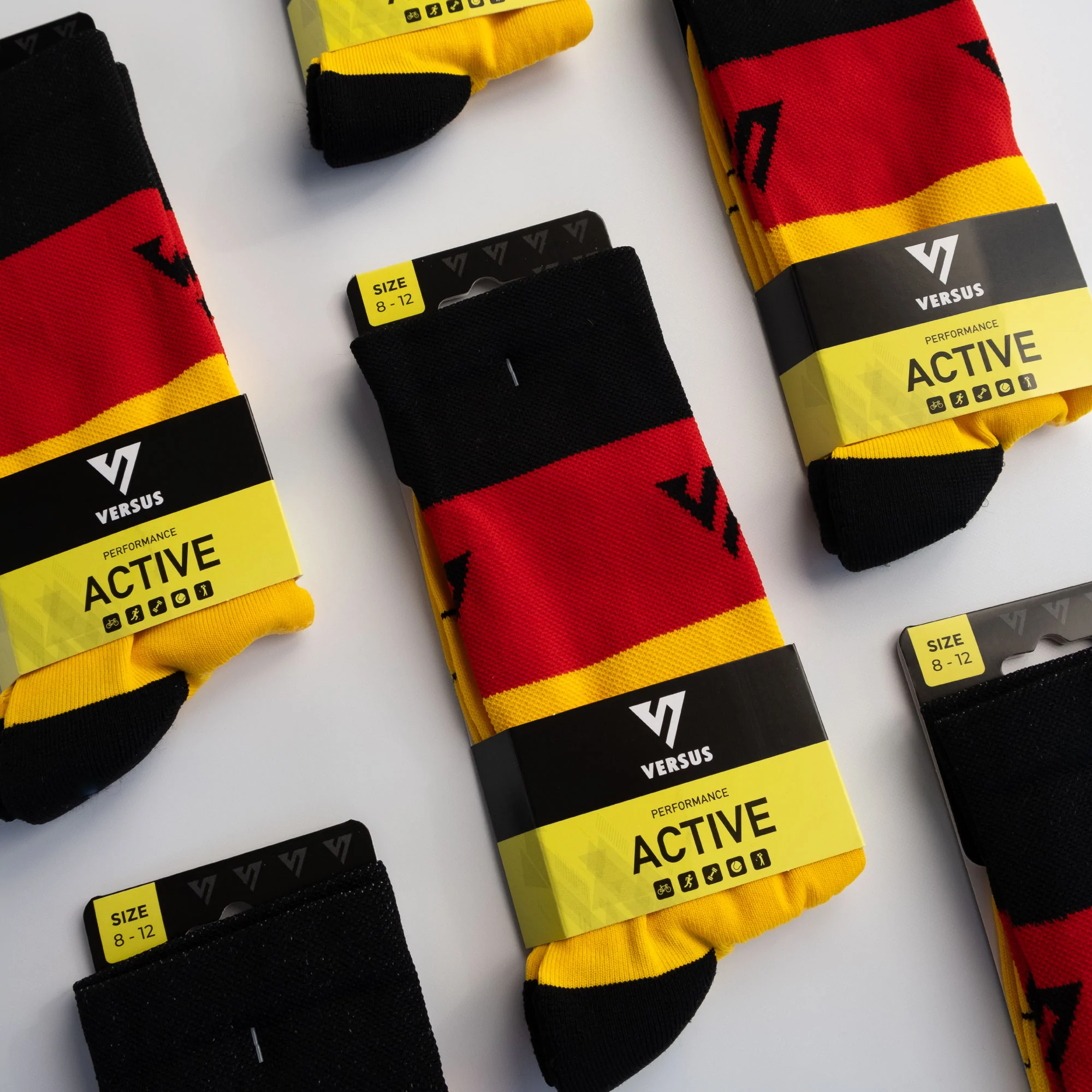 Versus Germany Flag Active Socks - Sported
