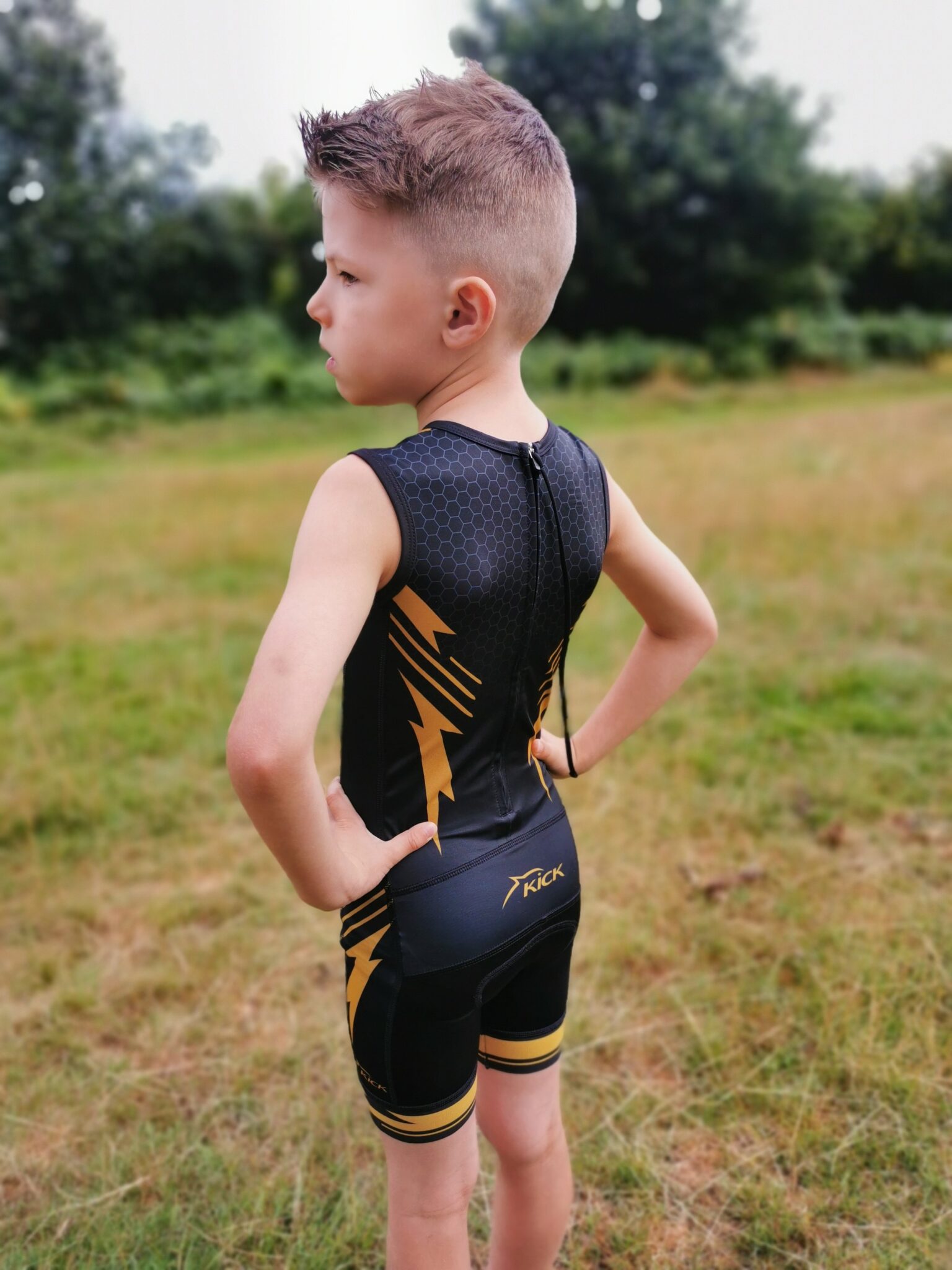 DOLPHIN KICK LIMITED EDITION JUNIOR UNISEX TRI SUIT - Sported