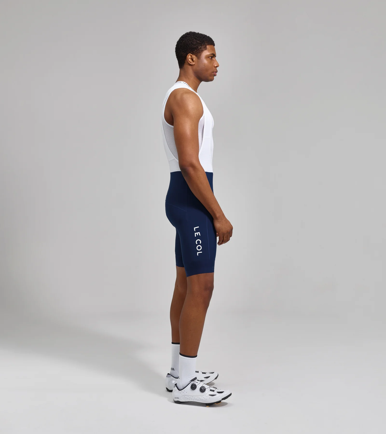 Le Col Pro Bib Shorts II Navy/White - Sported