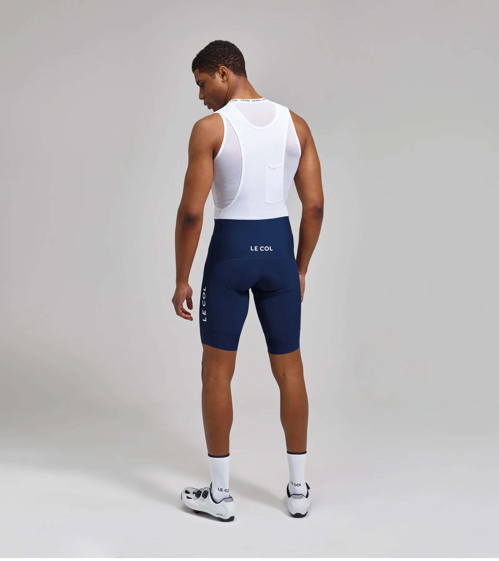 Le Col Pro Bib Shorts II Navy/White - Sported